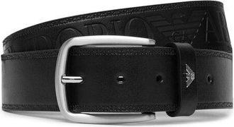 Emporio Armani G&uuml;rtel EM007190 AF29179 UC001 Schwarz