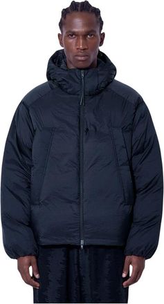 Yohji Yamamoto Kapuzen-Pufferjacke - - Jackets - Herren - Schwarzk - L
