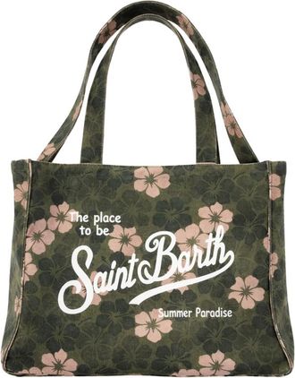 Saint Barth Femme, Sacs, Vert, Taille: ONE Size Essential Flat Bag