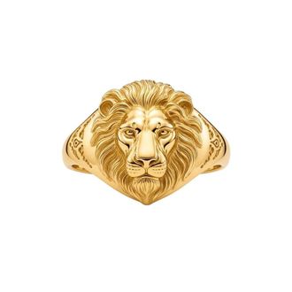 Pandora Bague Game Of Thrones Lion Lannister plaqu&eacute;e or 14k - Femme - Accessoires - Jaune - Taille: 56 MM