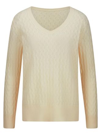 Peter Hahn Pullover Peter Hahn weiss