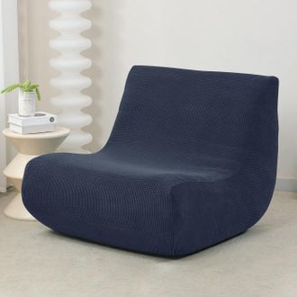 Generic Elastische Sofah&uuml;lle F&uuml;r 1-Sitzer Ohne Armlehnen, rutschfeste Sitzauflage F&uuml;r Kaminstuhl, Bequeme M&ouml;belabdeckung, Waschbar F&uuml;r Wohnzimmer, B&uuml;ro, Hotel