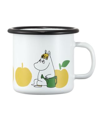 Muurla Mumin-Emaille-Tasse Joyfull Apples 0,25 l