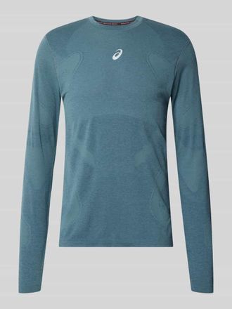 Asics Longsleeve mit Logo-Print und Rundhalsausschnitt