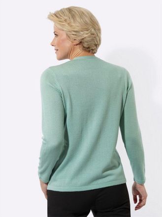 Witt Strickpullover 2-in-1-Pullover Langarm Ajour, Jersey