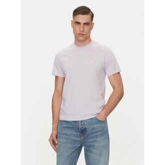 Ami T-Shirt HTS060.724 Violett Regular Fit