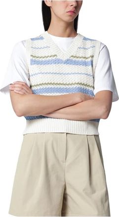 Dunst Femme, Pulls, Multicolore, Taille: 40 FR Chunky Striped Knit Vest