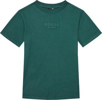Guess T-Shirt L5RI36 K8HM4 Grün Regular Fit
