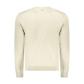 Napapijri Cotton Crewneck Sweater - Beige