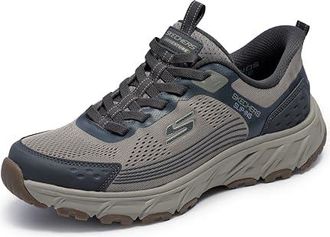 Skechers Homme Hillcrest 2.0 Basket, Dark Taupe Synthetic/Textile/Trim, 45.5 EU