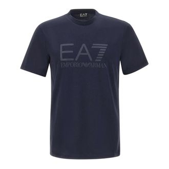 Emporio Armani Emporio Armani Ea7, Homme, Tops, Bleu, Taille: M Core Identity T-shirt