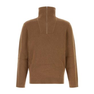Valentino Garavani Col roul&eacute;s - Homme - Pulls - Brun - Taille: M