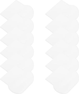 TOPBATHY 12 St&uuml;ck Toilettensitzheber Selbstklebend Ber&uuml;hrungsloser Wc Deckelheber aus Robustempc Material f&uuml;r Hotel Bad &Ouml;ffentliche Toiletten Hygienische Griff