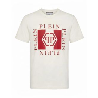 Philipp Plein Herren, Oberteile, Wei&szlig;, LGr&ouml;&szlig;e