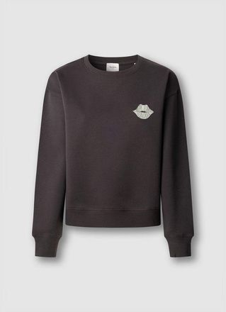Pepe Jeans London Sweatshirt LETHA mit geripptem Rundhals