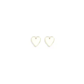 Self Portrait Womens Gold Brass Earrings