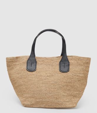 Ibeliv Sac Tokyo II Tea & Cuir Noir, Exclusivit&eacute; Lulli