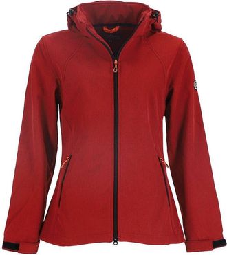 Blue Wave Softshelljacke Damen Jacke Maite mit abnehmbarer Kapuze - winddicht und atmungsaktiv