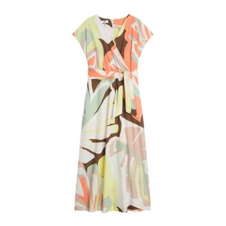 Cinque Cinque, Femme, Robes, Multicolore, Taille: 42 FR Cidarota Wrap Dress