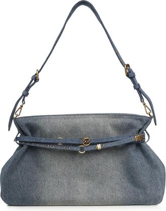 Pinko Pinko, Femme, Sacs, Bleu, Taille: ONE Size Belt Bag
