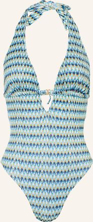 Banana Moon Banana Moon Couture Neckholder-Badeanzug Mirage Nerea Mit Glitzergarn gruen