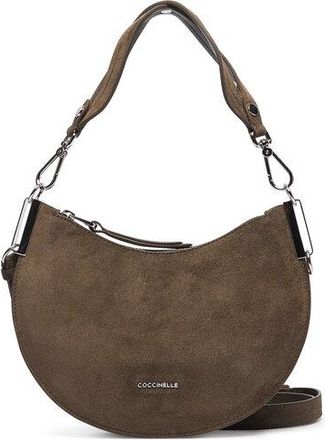Coccinelle Handtasche QKG Coccinellesunup Suede E1 QKG 13 03 01 Khakifarben