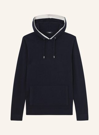 Reiss Reiss Strick-Hoodie Falmer Aus Merinowolle blau