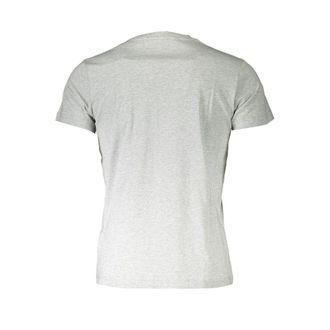 Diesel Logo-Printed Cotton T-Shirt - Gray