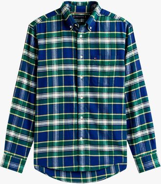 Tommy Hilfiger Chemise &agrave; carreaux en coton