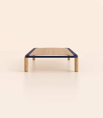 Tediber Sommier &agrave; lattes 80x200 cm - Confort responsable - Livr&eacute; en kit - Fait en France - Acier recycl&eacute; et lattes en bois - Tediber