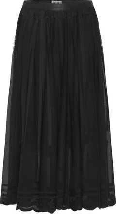 Ichi Ichi, Femme, Jupes, Noir, Taille: 42 FR Midi Skirts