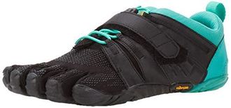Vibram Fivefingers Fille V-train 2.0 Basket, Black Green, 35 EU