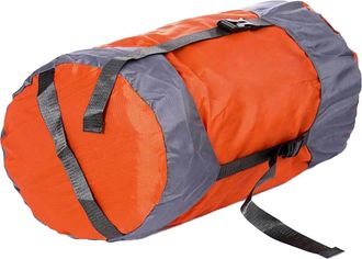 Generico Aufbewahrungstasche, Schutzh&uuml;lle f&uuml;r Schlafs&auml;cke, platzsparender Organizer f&uuml;r Decken, Camping, Schwimmen, Wandern, Orange M, siehe die Beschreibung, 