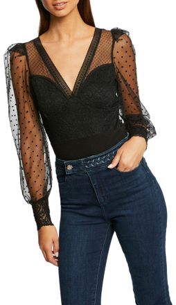 Morgan Damen 232-tormi T-Shirt, Schwarz, 42