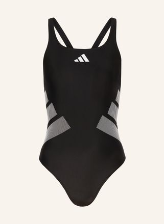 adidas Badeanzug Logo C-Back schwarz