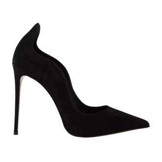 Le Silla Ivy Suede Stilettos - - Shoes - Damen - Schwarzk - 39 1/2 EU