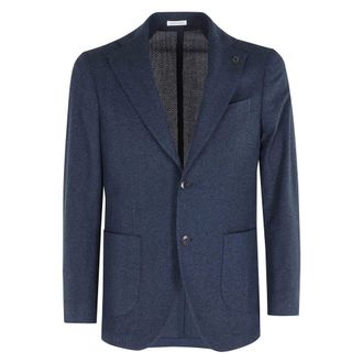 Breras Milano Giacca Resca di Cotone - - Jackets - Herren - Blau - XL