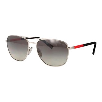 Prada PS 54Zs Oval Sonnenbrille - - Accessories - unisex - Grau - 60 MM