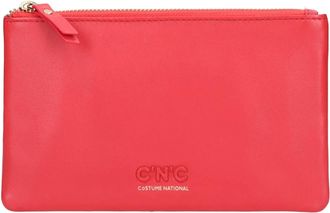 Costume National Leder-Umschlag-Geldb&ouml;rse - - Accessories - Damen - Rot - ONE SIZE