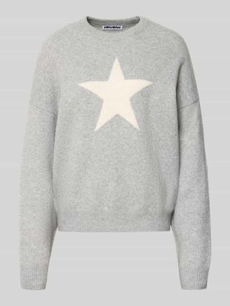 Review Regular Fit Pullover in Strick-Optik