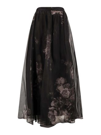 Zimmermann Jupe Midi - Noir