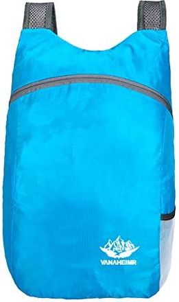 Generic Sac &agrave; dos de cyclisme, sac &agrave; dos l&eacute;ger, sac &agrave; dos de voyage, sac &agrave; dos de sport de grande capacit&eacute; pour femme avec portefeuille et sac &agrave; dos, bleu cie