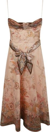 Zimmermann Femme, Robes, Multicolore, Taille: 38 FR Alchemy Structured Midi Dress