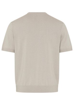 HUGO BOSS Kurzarmpullover Kanacho mit Kaschmir-Anteil, Rundhals