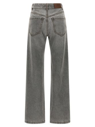Brunello Cucinelli Contemporary Loose Jeans - Gray