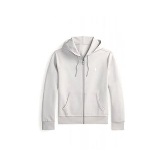 Ralph Lauren Homme, Sweatshirts et sweats &agrave; capuche, Gris, Taille: XL Double Knit Full Zip Sweat &agrave; capuche