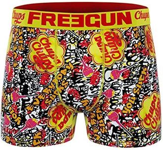 Freegun Boxer Homme Microfibre Sucette Candy (S, Grafitti)