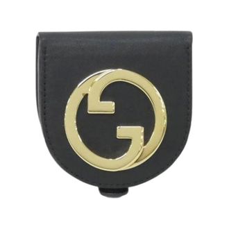 Gucci unisex, Pre-owned, Noir, Taille: ONE Size Portefeuille en cuir Pre-owned