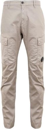 C.P. Company C.p. Company, Homme, Pantalons, Beige, Taille: M Pantalon Cargo en Sateen Stretch