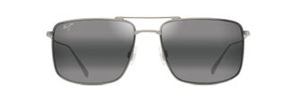 Maui Jim Brille Gr&ouml;&szlig;e 55 mm Silber/Eye SIZE: 55 Temple LENGTH: 140 Vertical SIZE: 43